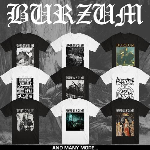 Jual BURZUM | T-SHIRT BAND | BLACK METAL | MERCHANDISE - Filosofem, M ...