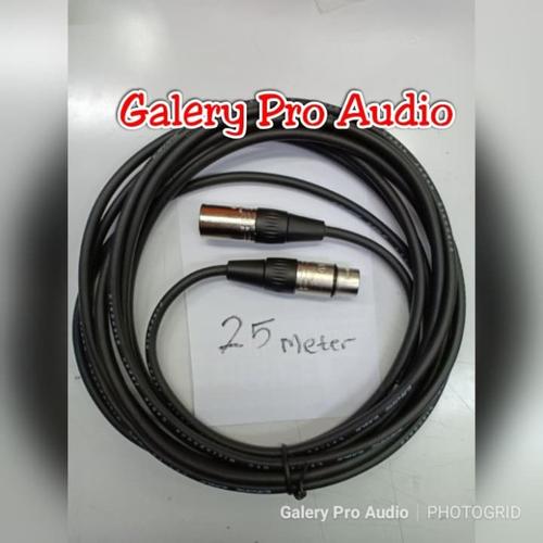 Jual Kabel dmx Lghting canare Dan Jack XRL Male + Female panjang 25 ...