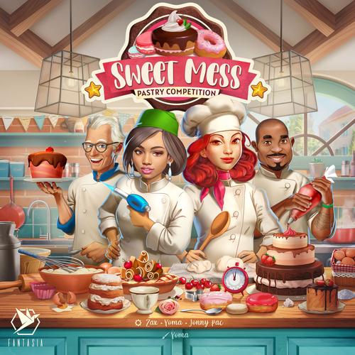 Jual Sweet Mess: Pastry Competition Deluxe Edition Board Game - Jakarta ...