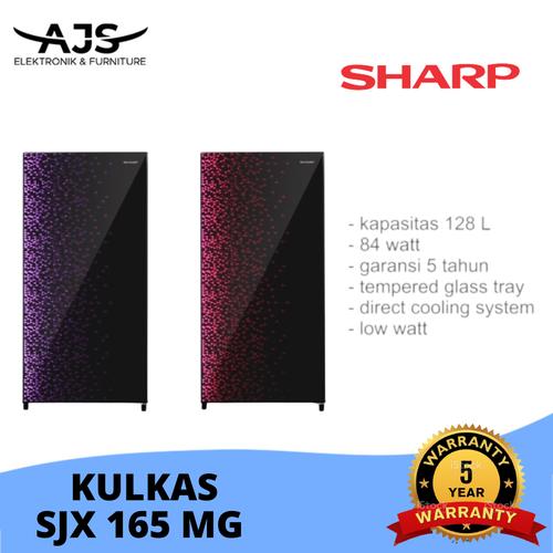 Promo Kulkas 1 Pintu Sharp SJ 165 MG Glass Door - Jakarta Barat - AJS ELEKTRONIK_NEW | Tokopedia
