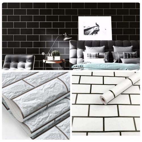 Promo Wallpaper Bata Wallpaper Dinding Batu Bata Wallpaper Motif Bata ...