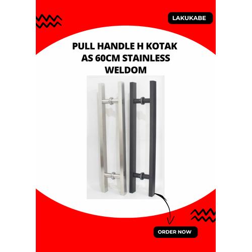 Jual Pull Handle H Kotak Minimalis Pintu Kayu Kaca AS 60cm Stainless ...
