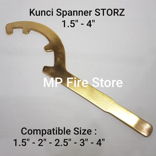 Jual KUNCI COUPLING PEMADAM STORZ 1.5 2 2.5 3 4 inch FIRE SPANNER ...