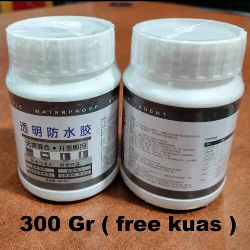 Jual Lem 300 Gram Lem Cat Anti Bocor Waterproof Transparan 300gram - RT ...