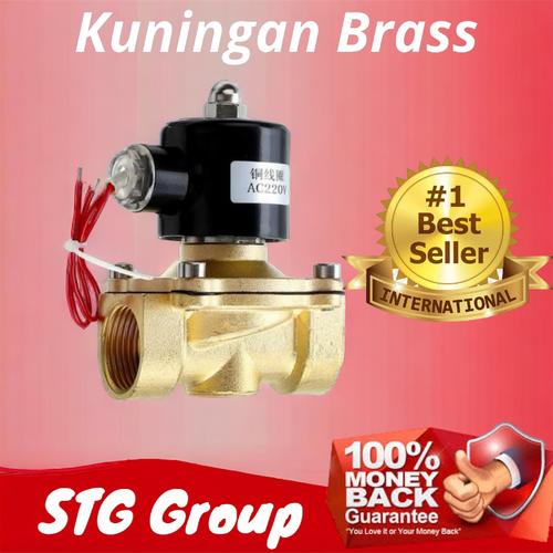 Jual Solenoid Valve Kuningan 1 Inchi AC220V Normally Closed - Jakarta Pusat - sumber teknik ...