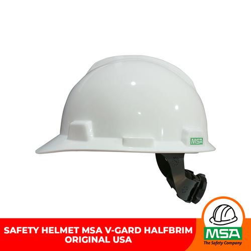 Jual Safety Helmet MSA V Gard USA Fastrac III Suspension Helm Safety ...