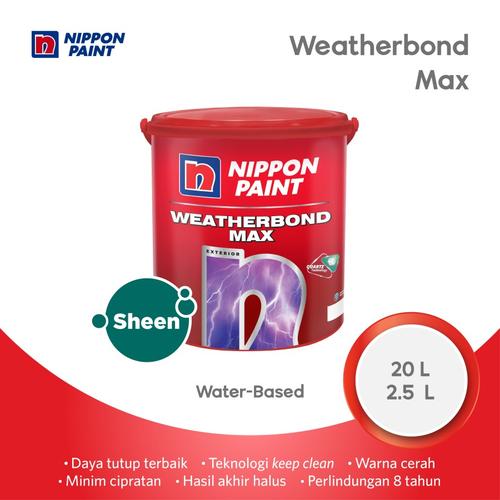 Jual NIPPON WEATHERBOND MAX REQUEST CUSTOM WARNA 2,5 LITER - BRILLIANT ...