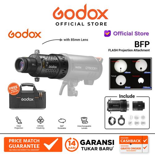 Promo Godox BFP Flash Projection Attachment Kit for Bowens Mount with ...