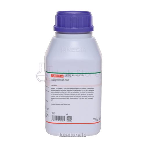Jual Mannitol Salt Agar (MSA) Base Powder Harmonized @ 500 Gr | Himedia ...