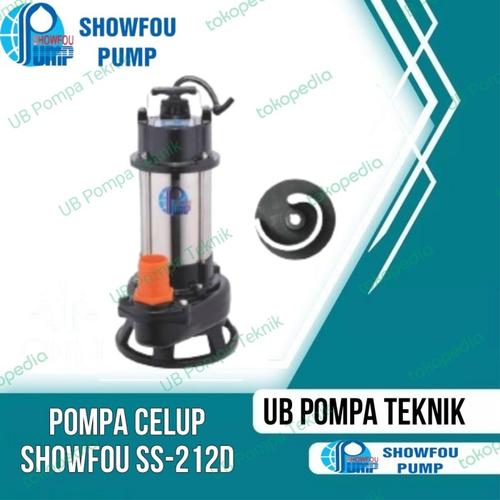 Jual Pompa celup Air Kotor Showfou SS-212D/Sewage Pump Showfou 1Hp 220V ...