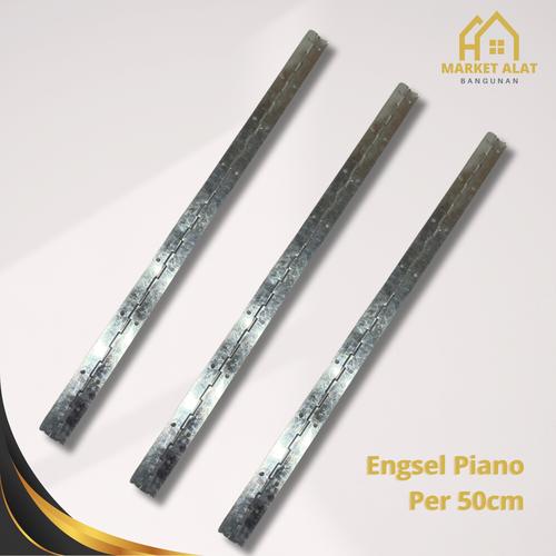 Jual (Per 50 cm) Engsel Piano / Engsel Panjang Lemari Besi Rak Piring ...