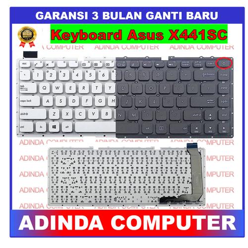 Jual Keyboard Asus X441SC X441U X441SA X441 A441 - White - Kab. Bogor ...