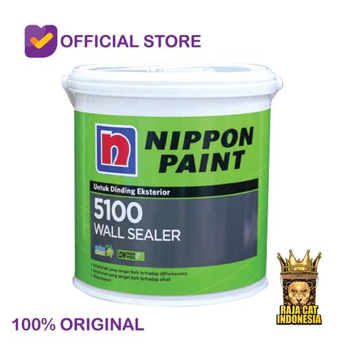 Jual Cat Dasar Tembok Nippon Paint Wall Sealer Eksterior 5100 2.5 Liter ...