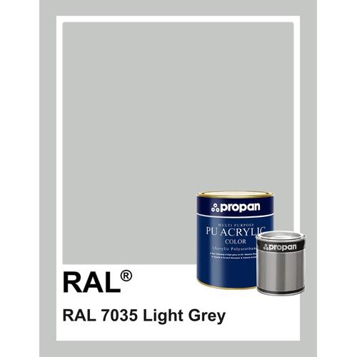 Jual CAT PROPAN PU ACRYLIC - RAL 7035 LIGHT GREY - 1 LITER, SATIN ...