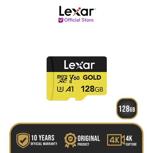 Promo Lexar Gold MicroSDXC UHS-II V60 128GB - micro SD 128 GB Cicil 0% ...