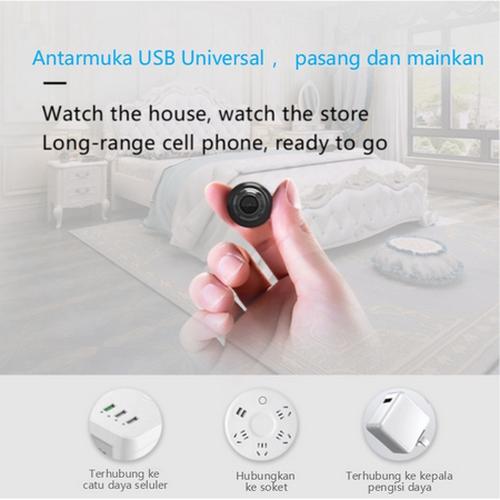 Jual Kamera CCTV Mini Tersembunyi/ Mini Camera Wifi HD 1080P Mini ...