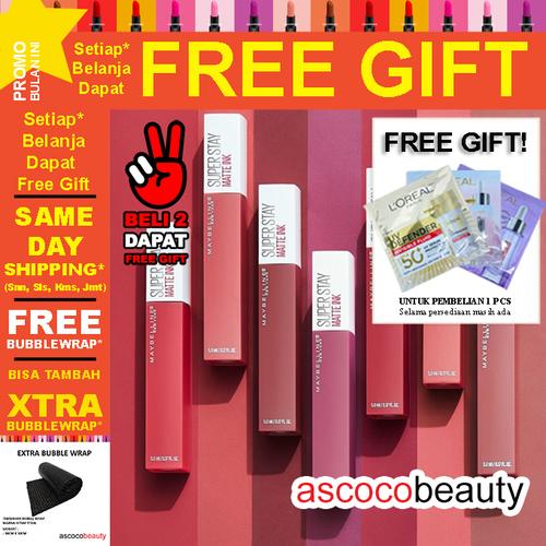 Promo Maybelline Superstay Matte Ink Lip Cream Transferproof - 285 ...