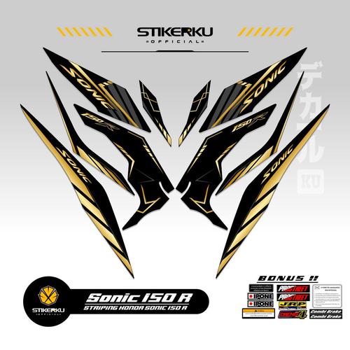 Jual STRIPING SONIC 150 R MOTIF 1 / STICKER SONIC150R / HONDA SONIC ...