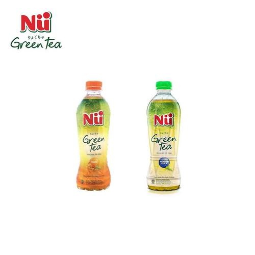 Jual Nu Green Tea Minuman Teh Hijau Kemasan Botol 450ml dus isi 24pcs ...