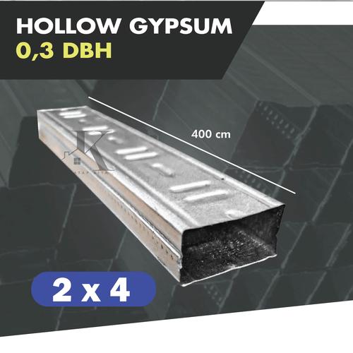 Jual Hollow 2x4 0,3 DBH / Holo Gypsum GRC / Hollow Plafon / Holow ...
