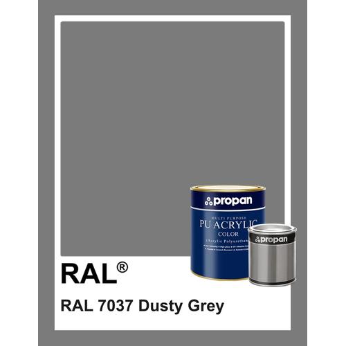 Jual CAT PROPAN PU ACRYLIC - RAL 7037 DUSTY GREY - 1 LITER, SATIN ...