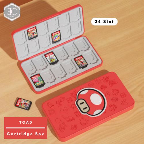 Jual Nintendo Switch Cartridge Case Gamecard Holder 24 Slot Tempat Box ...