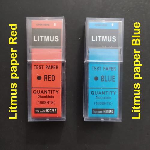 Jual KERTAS LAKMUS LITMUS MERAH / BIRU PAPER KERTAS LITMUS RED BLUE ...