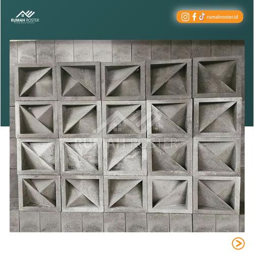 Jual Roster Beton/Roster Modern /Roster Minimalis - Type Arrow (2 Muka ...