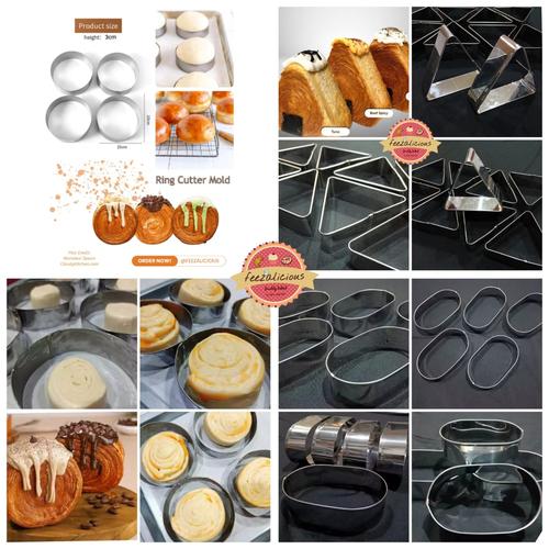 Jual Cetakan Cromboloni/ Cetakan Burger Bun (Roti Burger)/ Ring Cutter ...