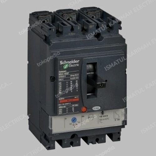 Jual SCHNEIDER MCCB BREAKER NSX100L 3P 16A TM16D 150KA ORIGINAL ...