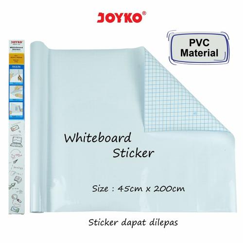 Promo Joyko Whiteboard Sticker / Sticker Papan Tulis Tempel Putih WBSK ...