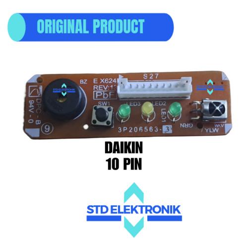 Jual PCB Modul sensor Daikin 10 pin - Receiver AC Daikin soket 10 pin ...