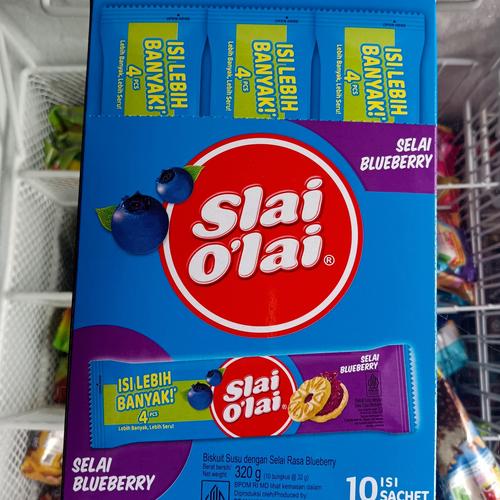 Jual Biskuit Slai Olai Blueberry 1 Box - Kab. Bogor - Gwen Market ...