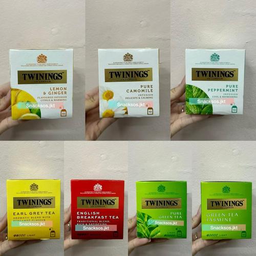 Jual [PACK 10's] TWININGS TEA OF LONDON ENGLISH BREAKFAST - TWG TEH ...