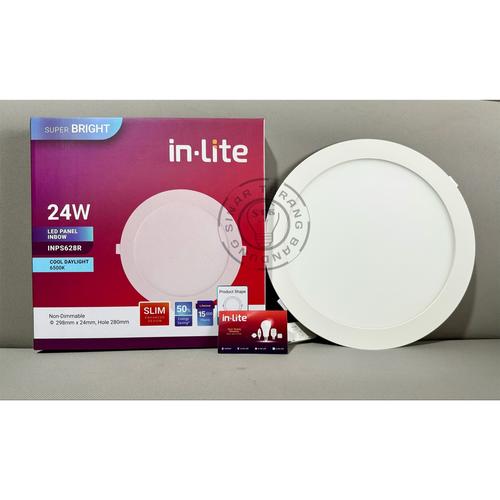 Jual LAMPU PANEL LIGHT LED INLITE INBOW BULAT 24W 24 WATT - INPS628R ...
