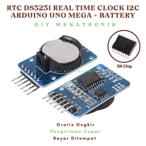 Jual RTC DS3231 + IC AT24C32 + Baterai Real Time Clock Module for ... Jual RTC DS3231 + IC AT24C32 + Baterai Real Time Clock Module for ...