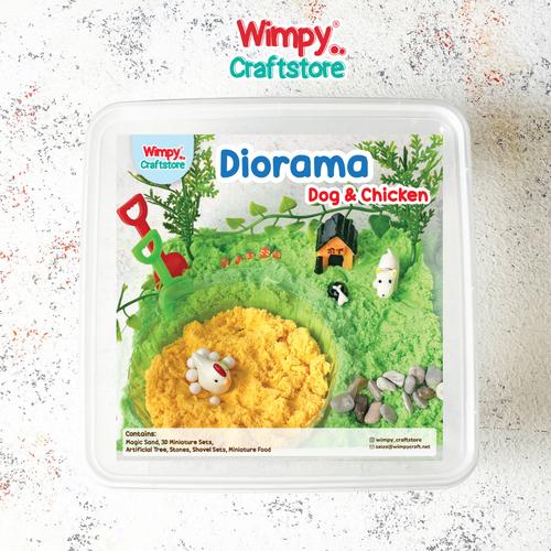 Jual Wimpy DIY KIT Diorama Hewan Miniature Animal Scene Pasir Ajaib ...