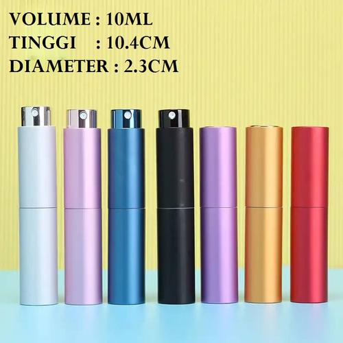 Jual Botol parfum twist and spray 10ml refill travelsize isi ulang ...