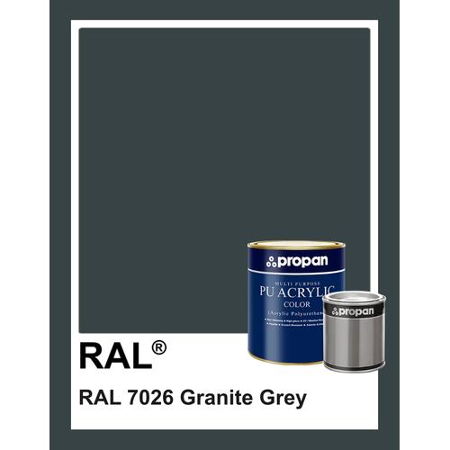 Jual CAT PROPAN PU ACRYLIC - RAL 7026 GRANITE GREY - 1 LITER, SATIN ...