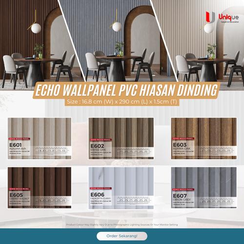 Jual Echo Wall Panel Hiasan Dinding Kantor / Wood Panel Dinding Tebal ...