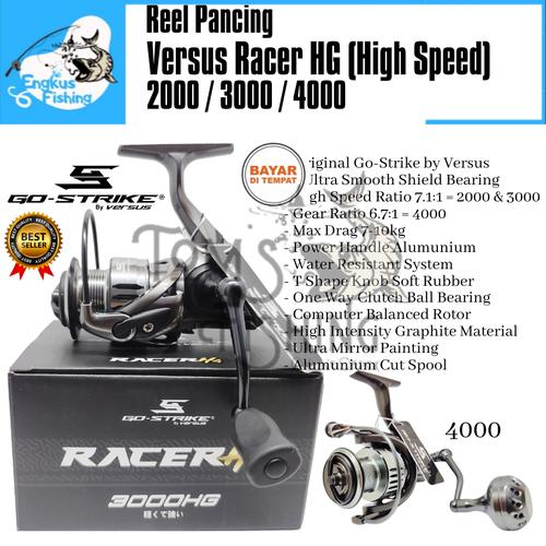 Promo Reel Pancing Go Strike Versus Racer HG 2000 / 3000 (7.1:1)Power ...