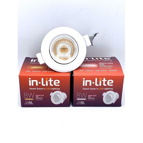 Jual INLITE Lampu Spotlight Led 8W Lampu Downlight Led IN-LITE 8 W ...