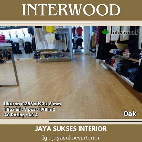 Jual lantai kayu parket interwood tebal 8mm oak / box - Jakarta Selatan - JAYA SUKSES INTERIOR ...