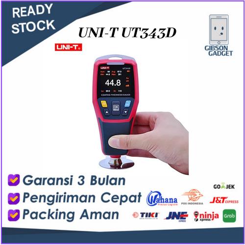 Jual UNI-T UT343D Coating Thickness Gauge Alat Ukur Ketebalan Cat UT ...