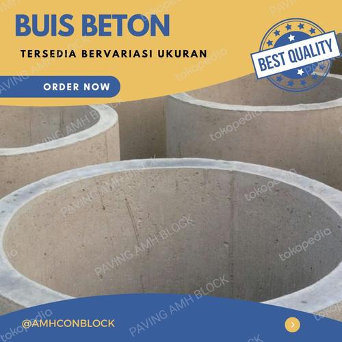 Jual buis beton bulat / buis beton belahan / gorong² / hong / resapan ...