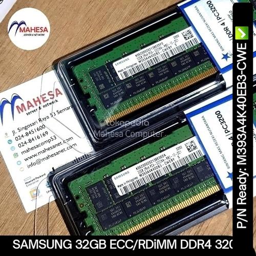 Promo Samsung 32GB ECC RDiMM PC3200 DDR4 3200Mhz REG M393A4K40DB3-CWE - Kota Semarang - Mahesa ...