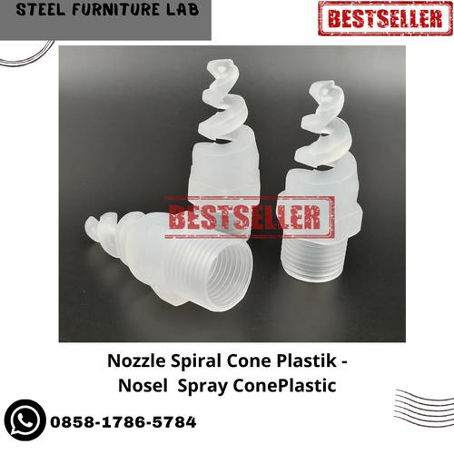 Jual Nozzle Spiral Cone Plastik-Nosel Spray Cone Plastic Putih Ready ...