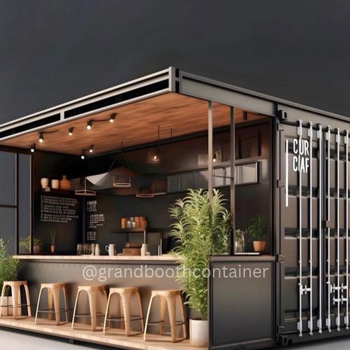 Jual COFFEE SHOP CONTAINER UKURAN 2,5×2M CAFE BOOTH KONTAINER - Kab ...