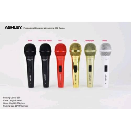 Jual Mic kabel Ashley A02 original ashley A02 series - Jakarta Pusat ...