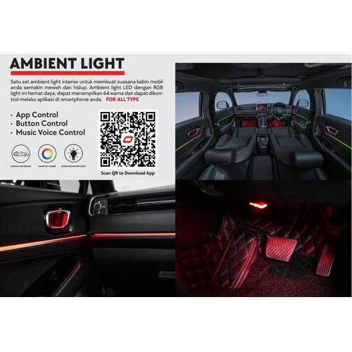 Jual Lampu Ambient Light Led Rgb Interior Hyundai CRETA Otoproject ...